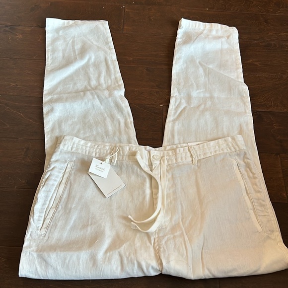 Pants | Porter Ash Mens Chino Linen Biodegradable Sustainable Pants Off ...